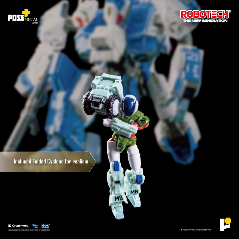 Pose+ Metal Series Combat Alpha Fighter "Robotech: The New Generation ...