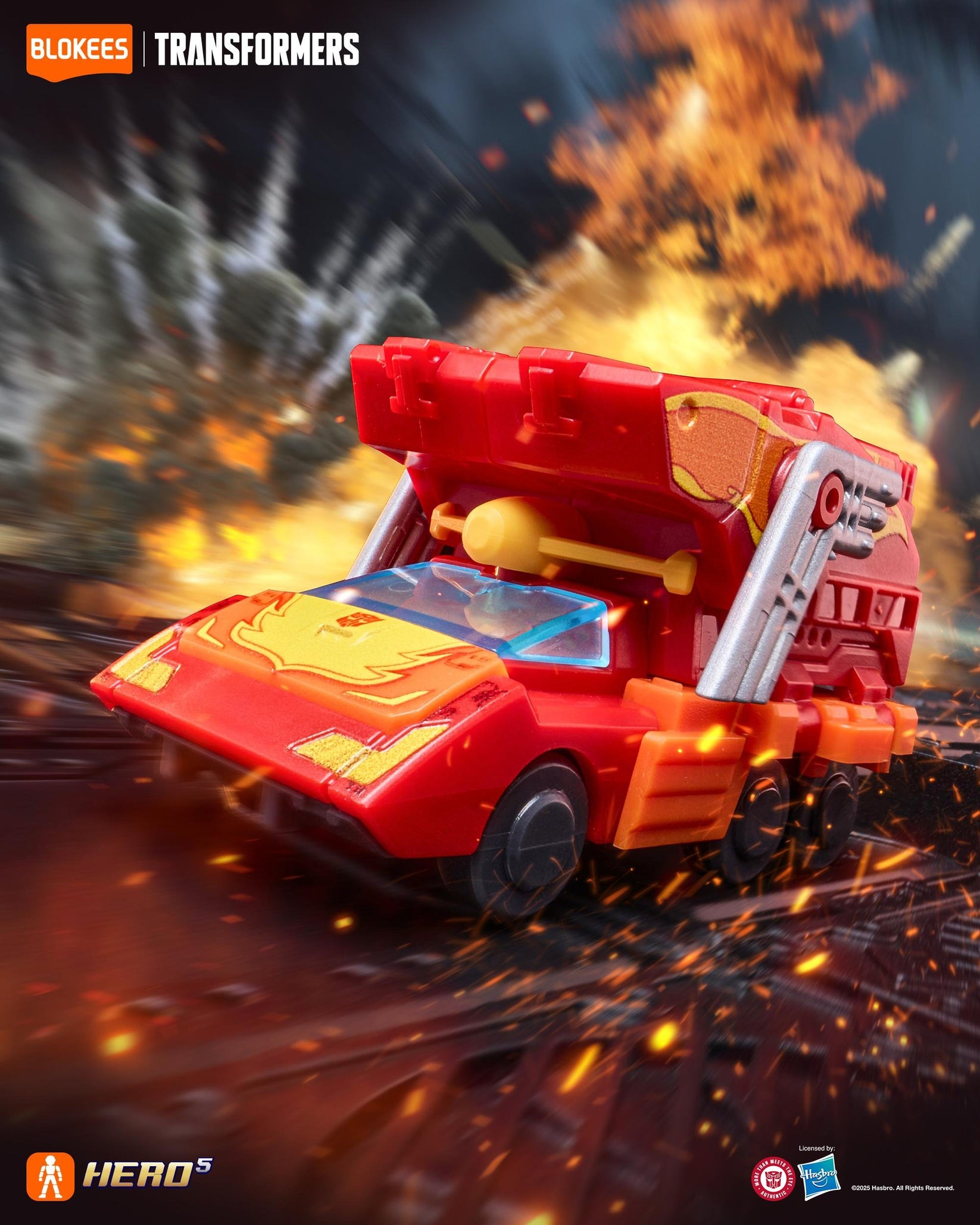 Transformers Blokees Defender Version 04 Heavy Tyrants Fury | Blokees ...