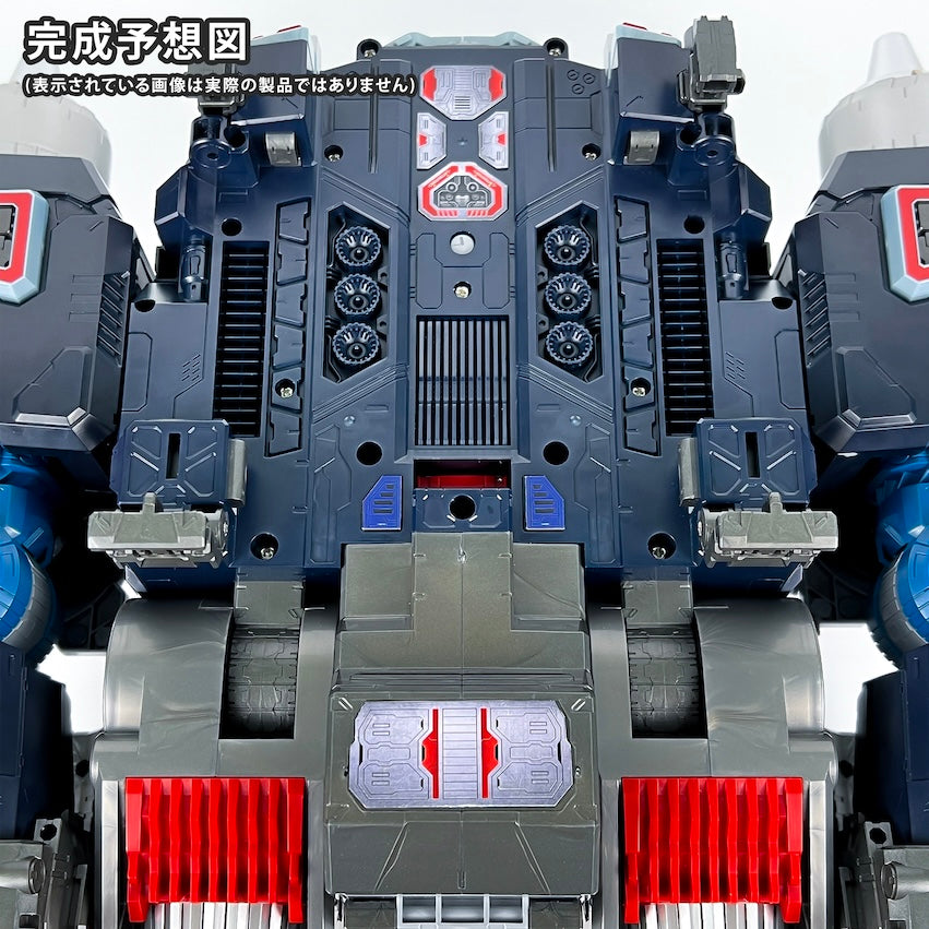 DA-100 Robot Base Cloud Across Magnetic Stickers Diaclone 3rd party ...