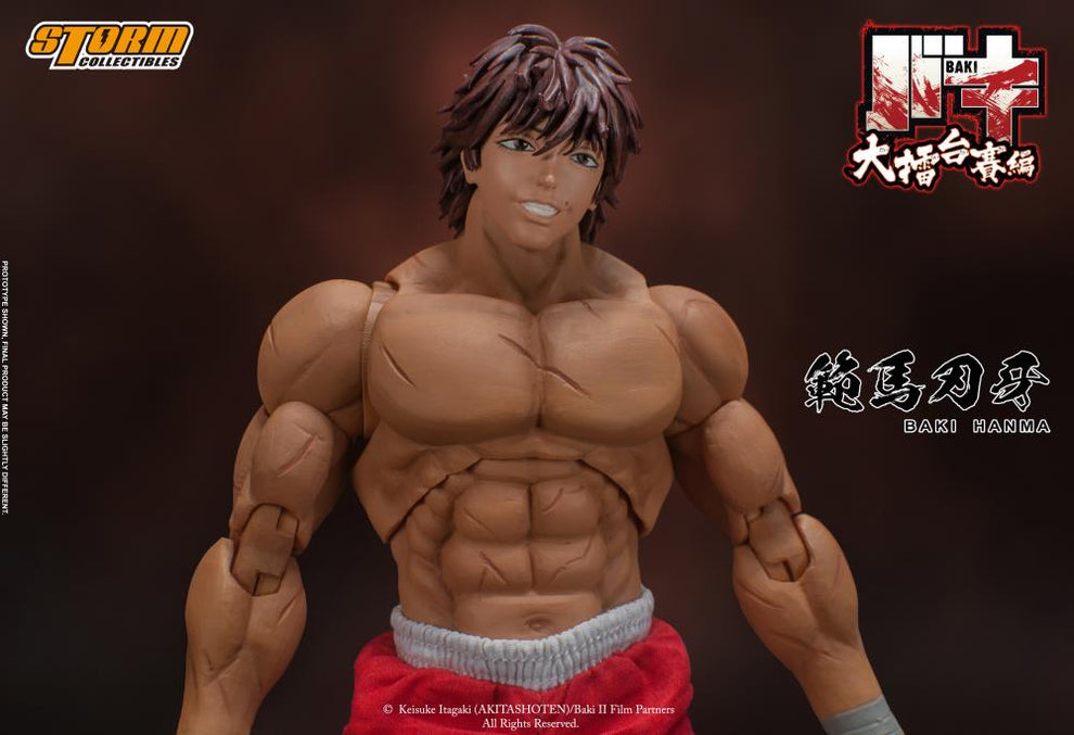 Baki the Grappler Baki Hanma 1/12 Scale Figure – Kicks Generation Toys