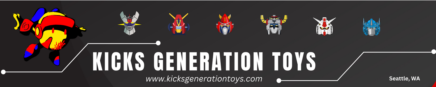 KICKS GENERATION TOYS | Japanese Toys, Robots, Transformers & Gundam ...