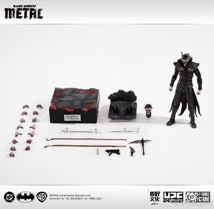 LPZZ Dark Nights Metal Batman 1/12 Scale Action Figure "The Batman Who ...