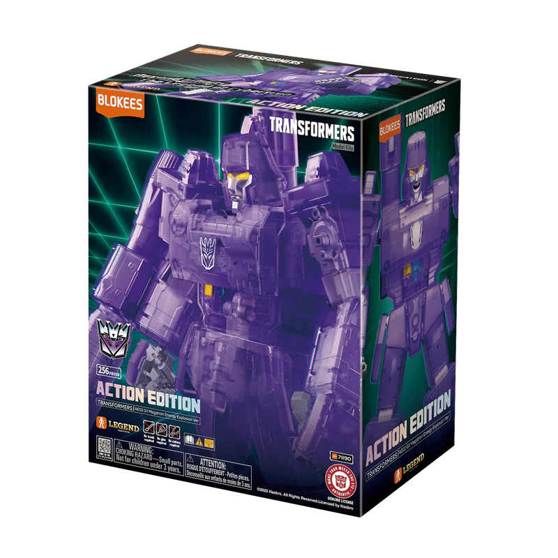Transformers Blokees Action Edition G1 Megatron Energy Explosion Ver A ...