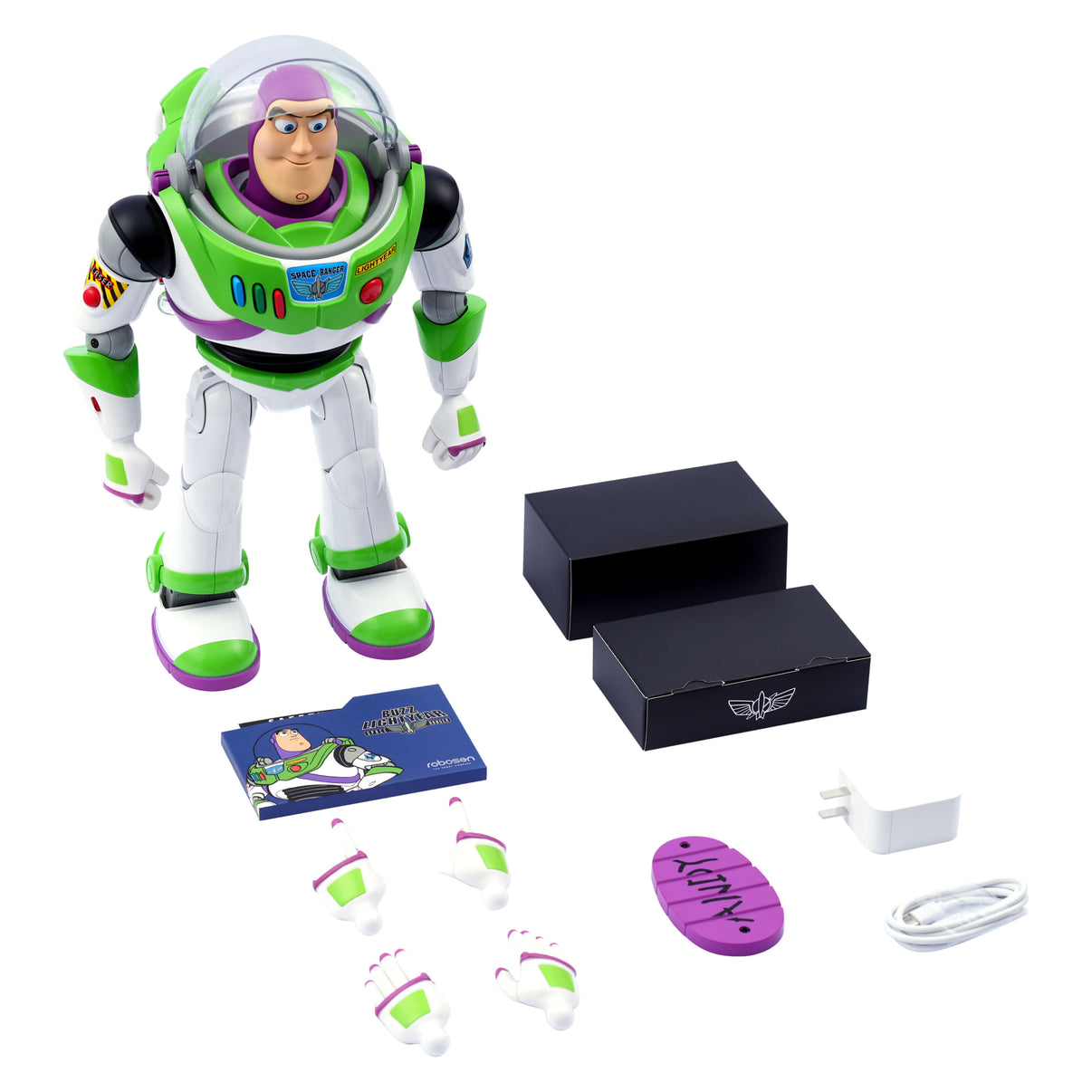 Buzz Lightyear Interactive Robot "Toy Story" - Robosen – Kicks ...