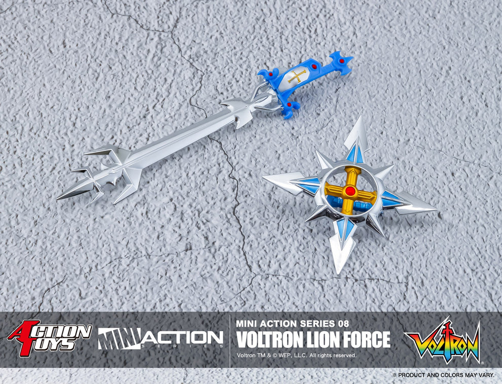 Action Toys Voltron Lion Force Mini Action Series 08 w/Bonus Sword | A ...