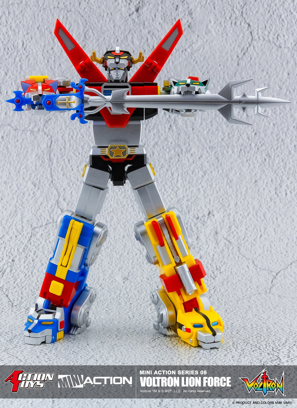 Action Toys Voltron Lion Force Mini Action Series 08 w/Bonus Sword | A ...