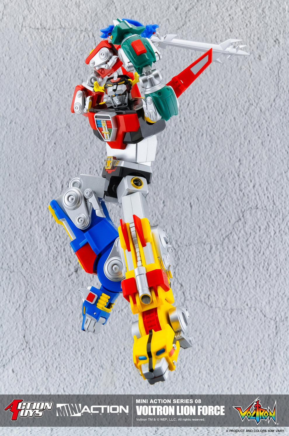 Action Toys Voltron Lion Force Mini Action Series 08 w/Bonus Sword | A ...